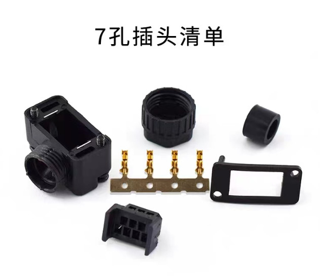S6-06 pin (4+2) S6-07 pin Servo Motor Encoder และการเชื่อมต่อพลังงาน ...
